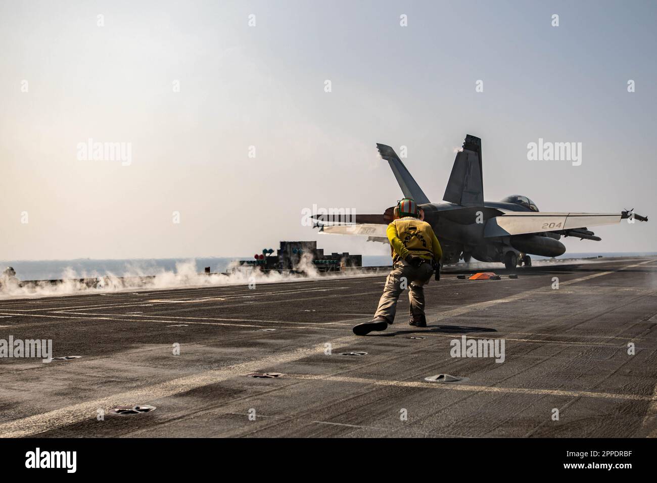 230422-N-BI507-1271 SOUTH CHINA SEA (April 22, 2023) An F/A-18F Super ...