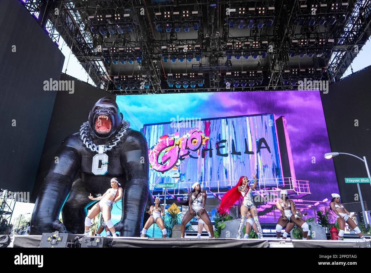 GloRilla performs at the Coachella Music and Arts Festival at the ...