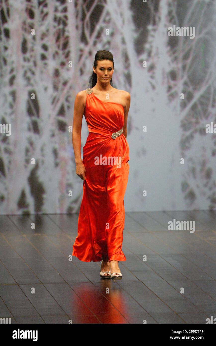 Australian super-model Megan Gale, brand ambassador for the David Jones ...