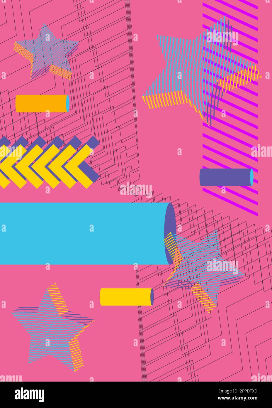 Minimal vector geometric cover. Abstract geometry graphic illustration ...