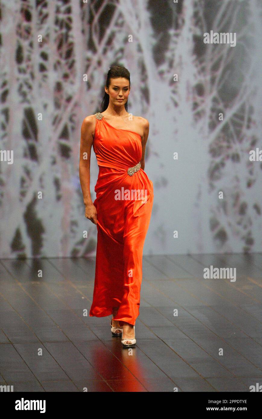 Australian super-model Megan Gale, brand ambassador for the David Jones ...