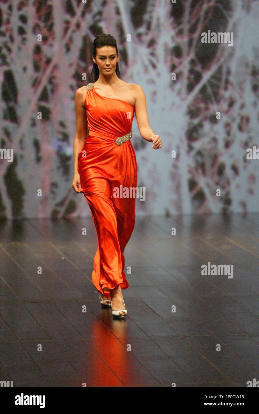 Australian super-model Megan Gale, brand ambassador for the David Jones ...