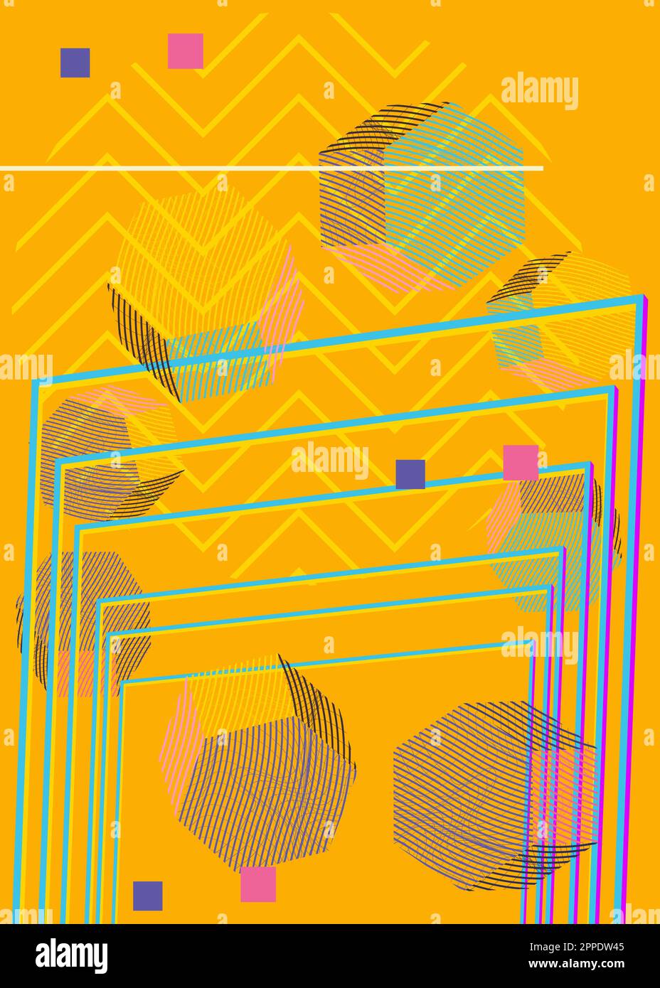 Minimal vector geometric cover. Abstract geometry graphic illustration ...