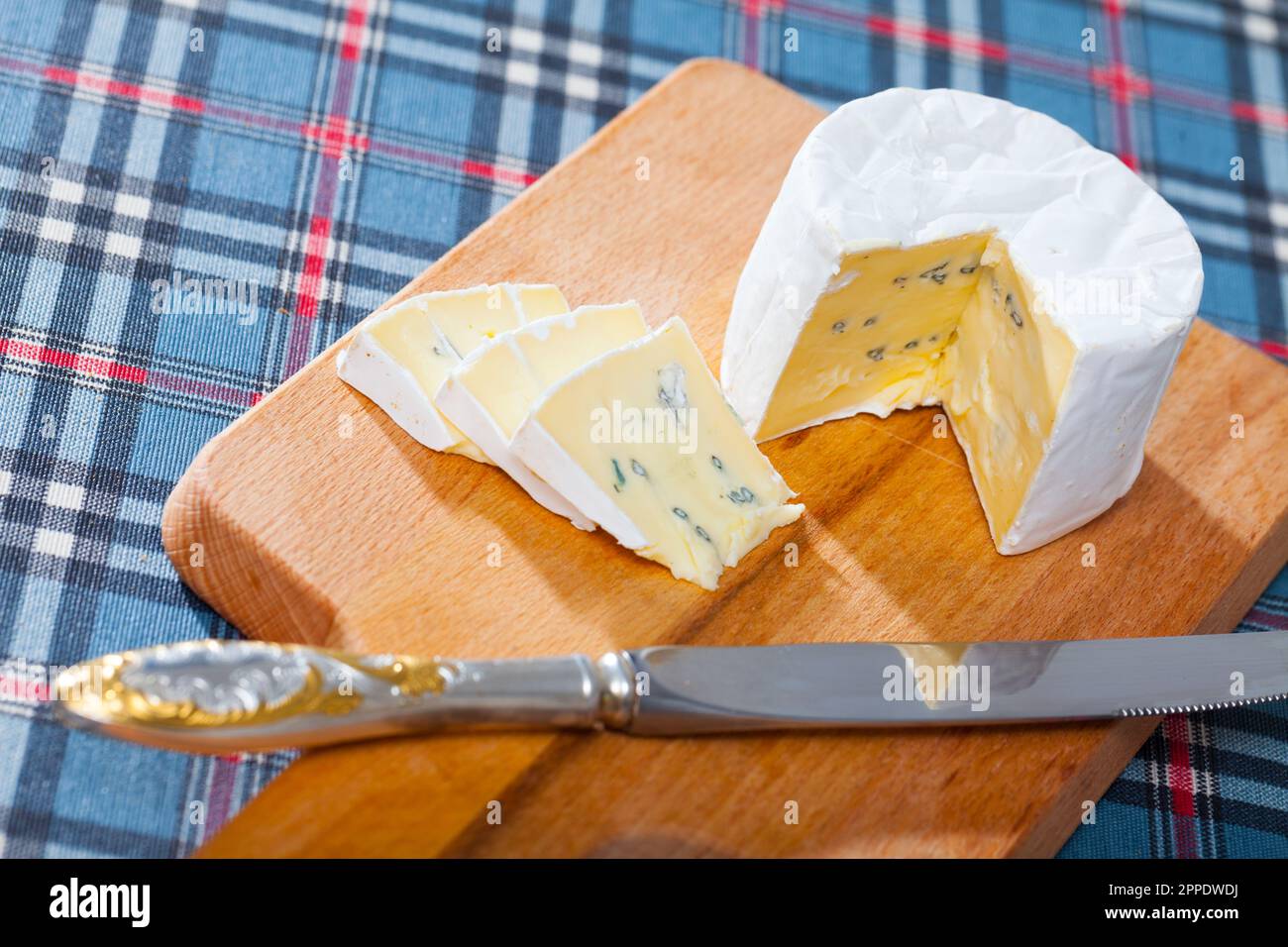 Surface ripened cows milk cheese hi-res stock photography and images ...