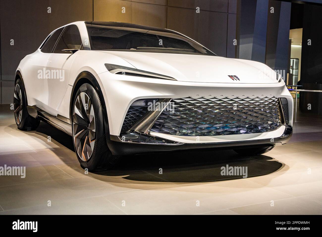 Buick Electra-X concept electric SUV on display at the 2023 Shanghai ...