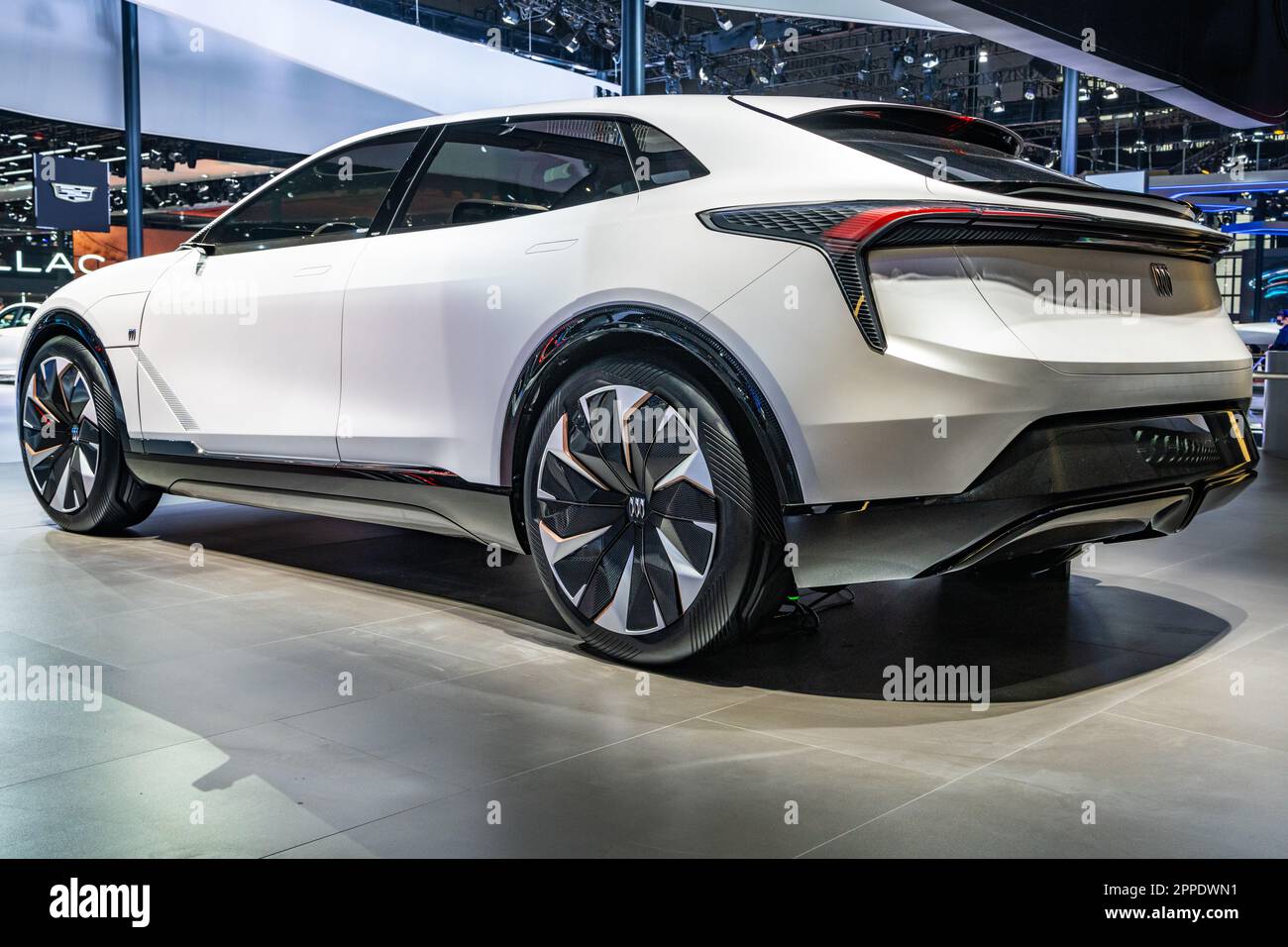 Buick Electra-X concept electric SUV on display at the 2023 Shanghai ...