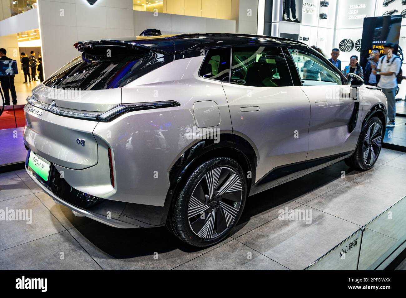Lynk & Co 08 EM-P PHEV SUV on display at the 2023 Shanghai Auto Show Stock Photo - Alamy