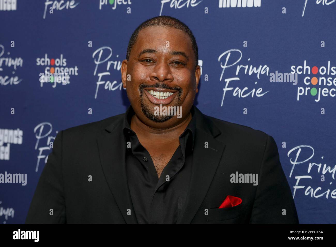 Actor Brian Moreland attends the "Prima Facie" Broadway opening night ...