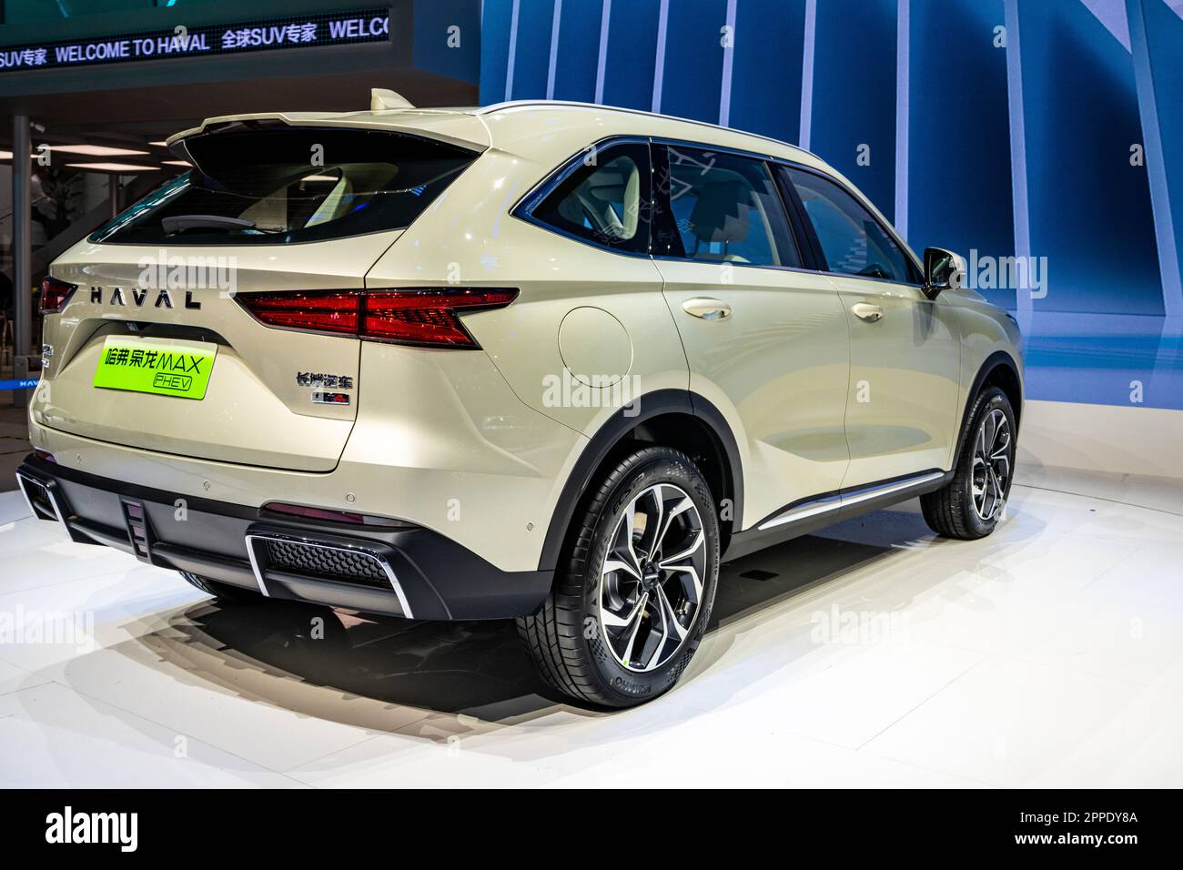 Haval Xiaolong Max PHEV on display at the 2023 Shanghai Auto Show Stock Photo - Alamy