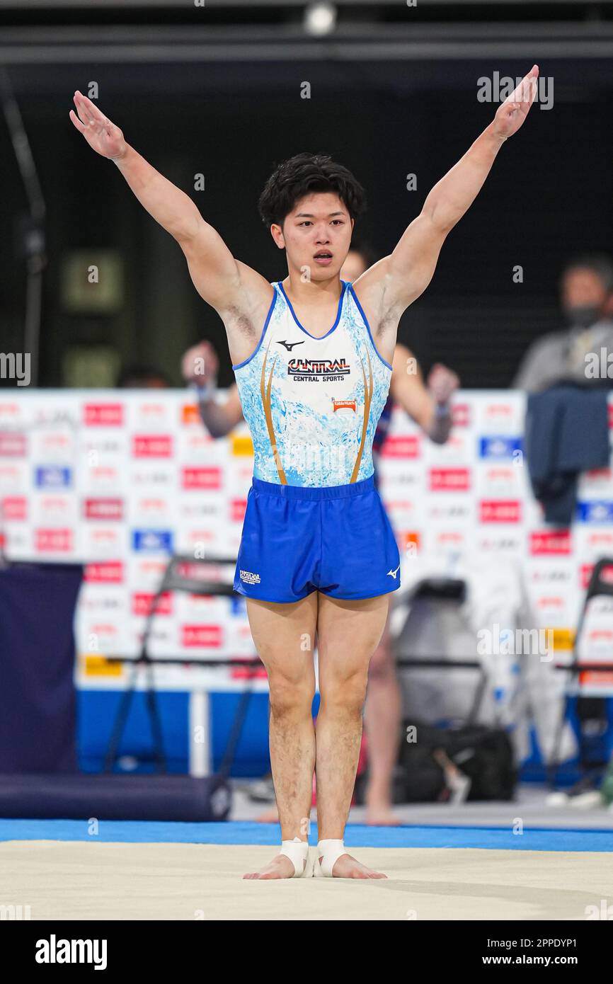 Tokyo, Japan. 21st Apr, 2023. Teppei Miwa Artistic Gymnastics : The 77th All Japan Artistic ...