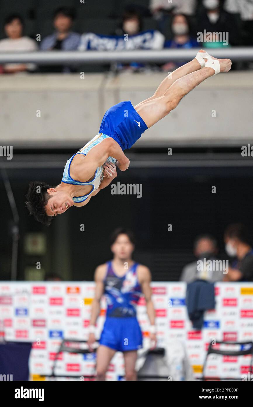 Tokyo, Japan. 21st Apr, 2023. Teppei Miwa Artistic Gymnastics : The ...