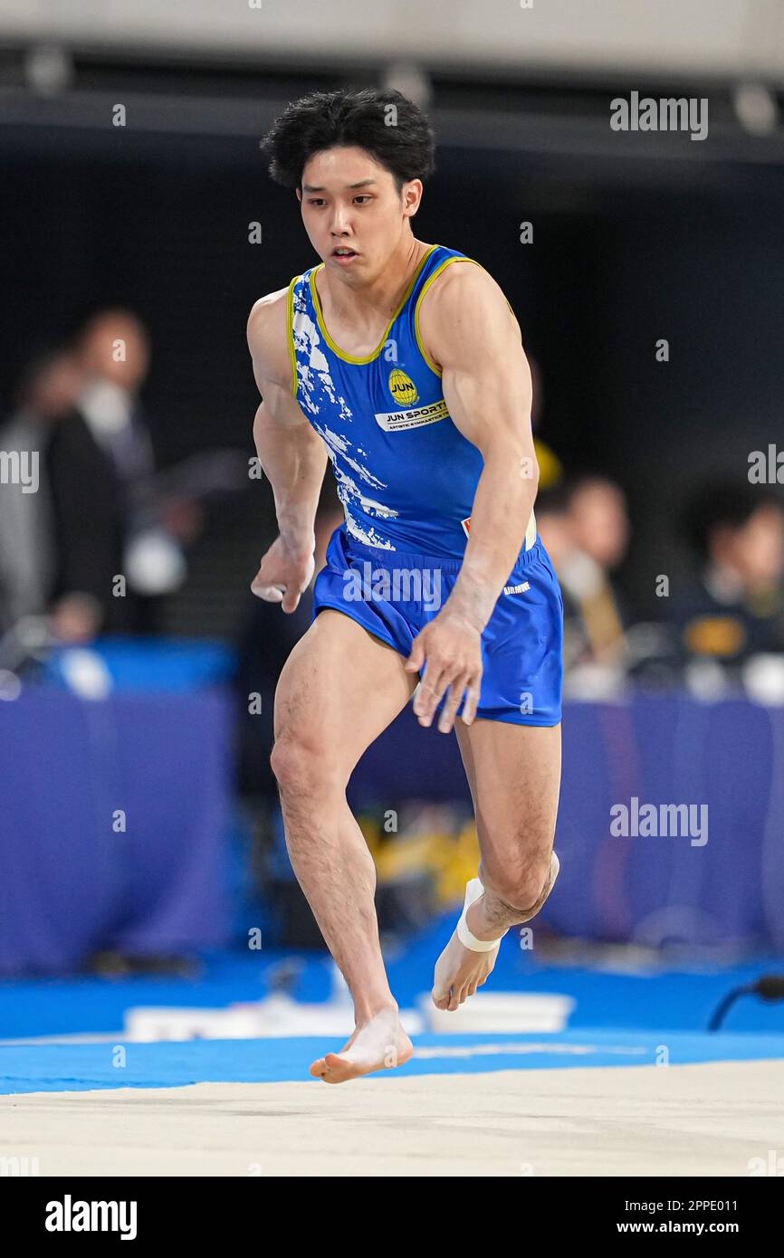 Tokyo, Japan. 21st Apr, 2023. Koki Maeda Artistic Gymnastics : The 77th ...