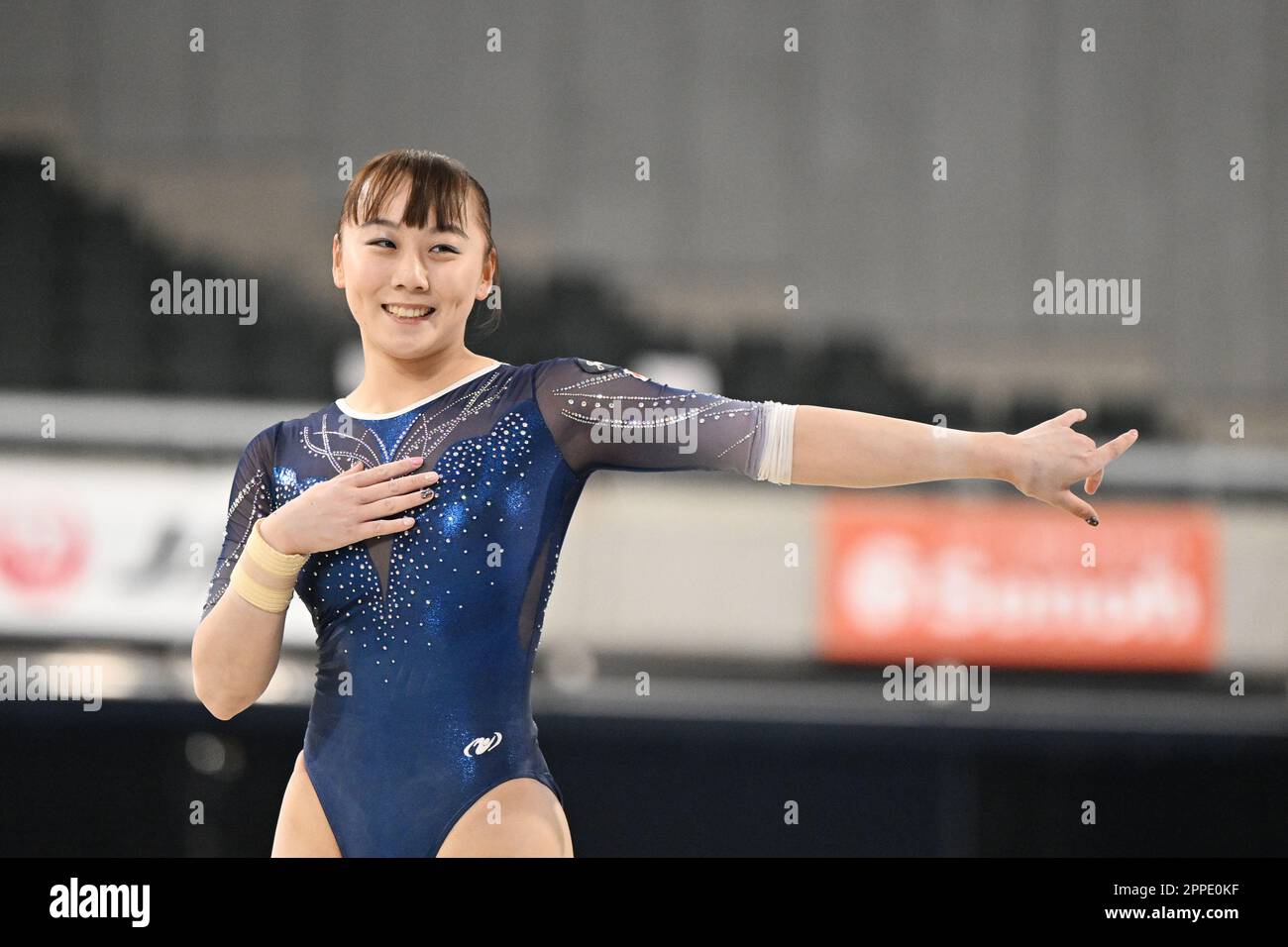 Tokyo Metropolitan Gymnasium, Tokyo, Japan. 22nd Apr, 2023. Shoko ...