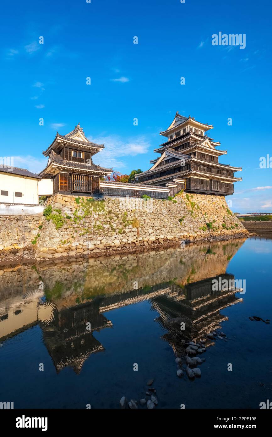 Nakatsu, Japan - Nov 26 2022: Nakatsu Castle known as one of the three ...