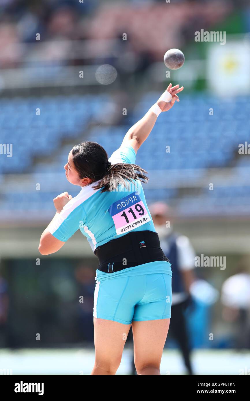 Lemon Gas Stadium Hiratsuka, Kanagawa, Japan. 21st Apr, 2023. Ami ...