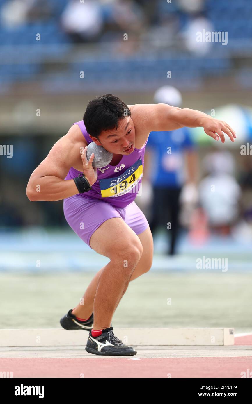 Lemon Gas Stadium Hiratsuka, Kanagawa, Japan. 21st Apr, 2023. Daiki ...