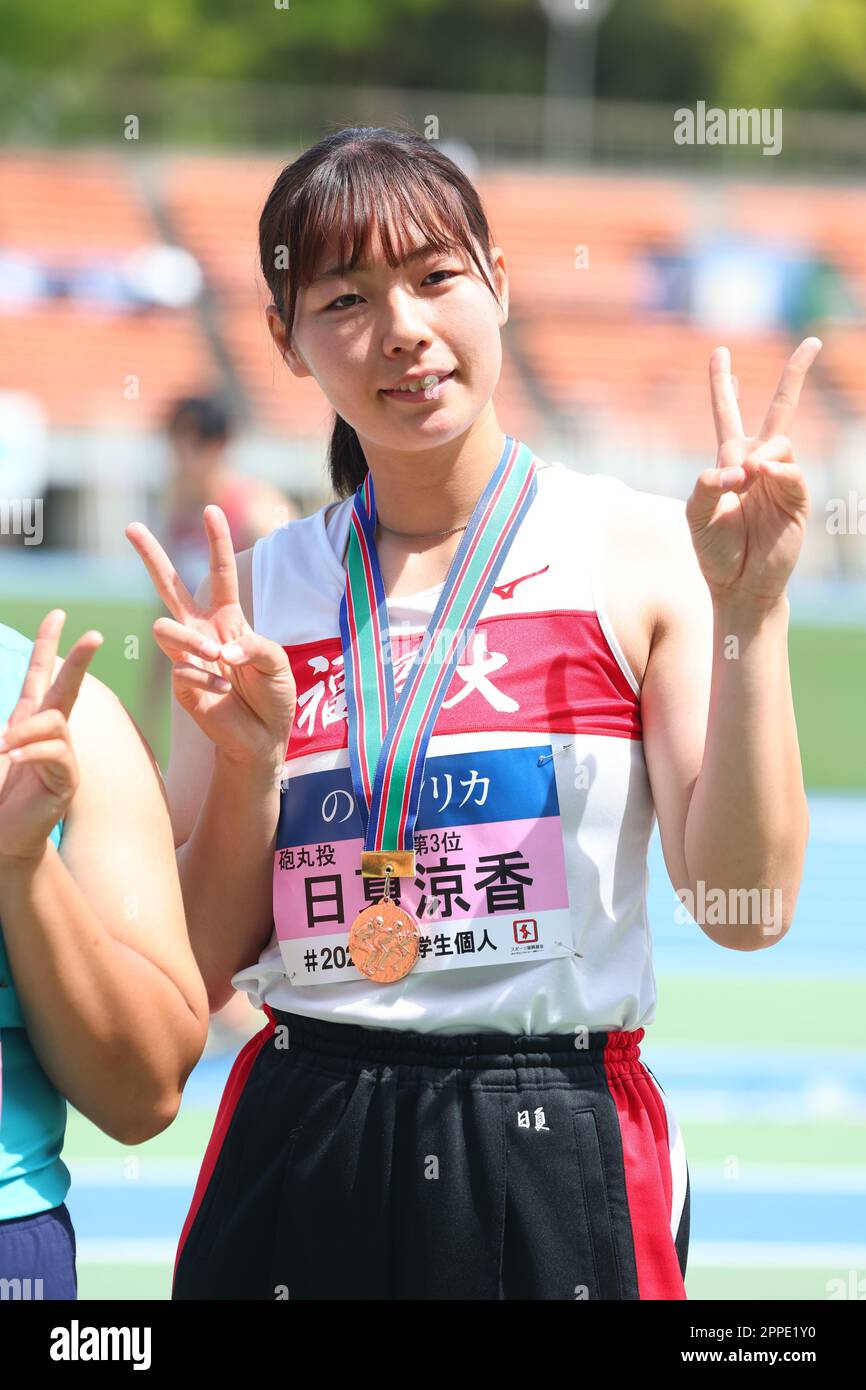 Lemon Gas Stadium Hiratsuka, Kanagawa, Japan. 21st Apr, 2023. Ryoka Hinatsu, APRIL 21, 2023 ...