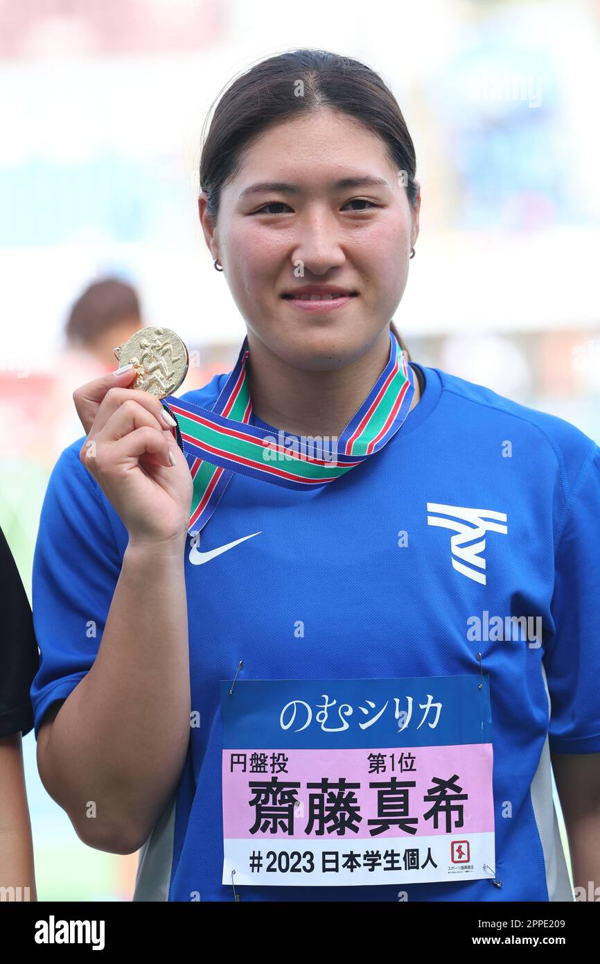 Lemon Gas Stadium Hiratsuka, Kanagawa, Japan. 21st Apr, 2023. Maki ...