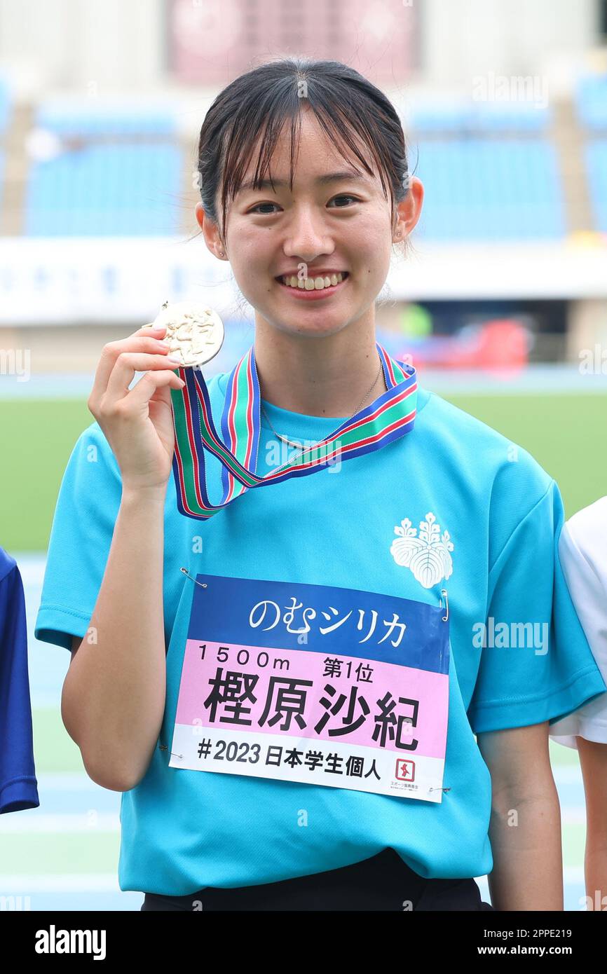 Lemon Gas Stadium Hiratsuka, Kanagawa, Japan. 21st Apr, 2023. Saki ...