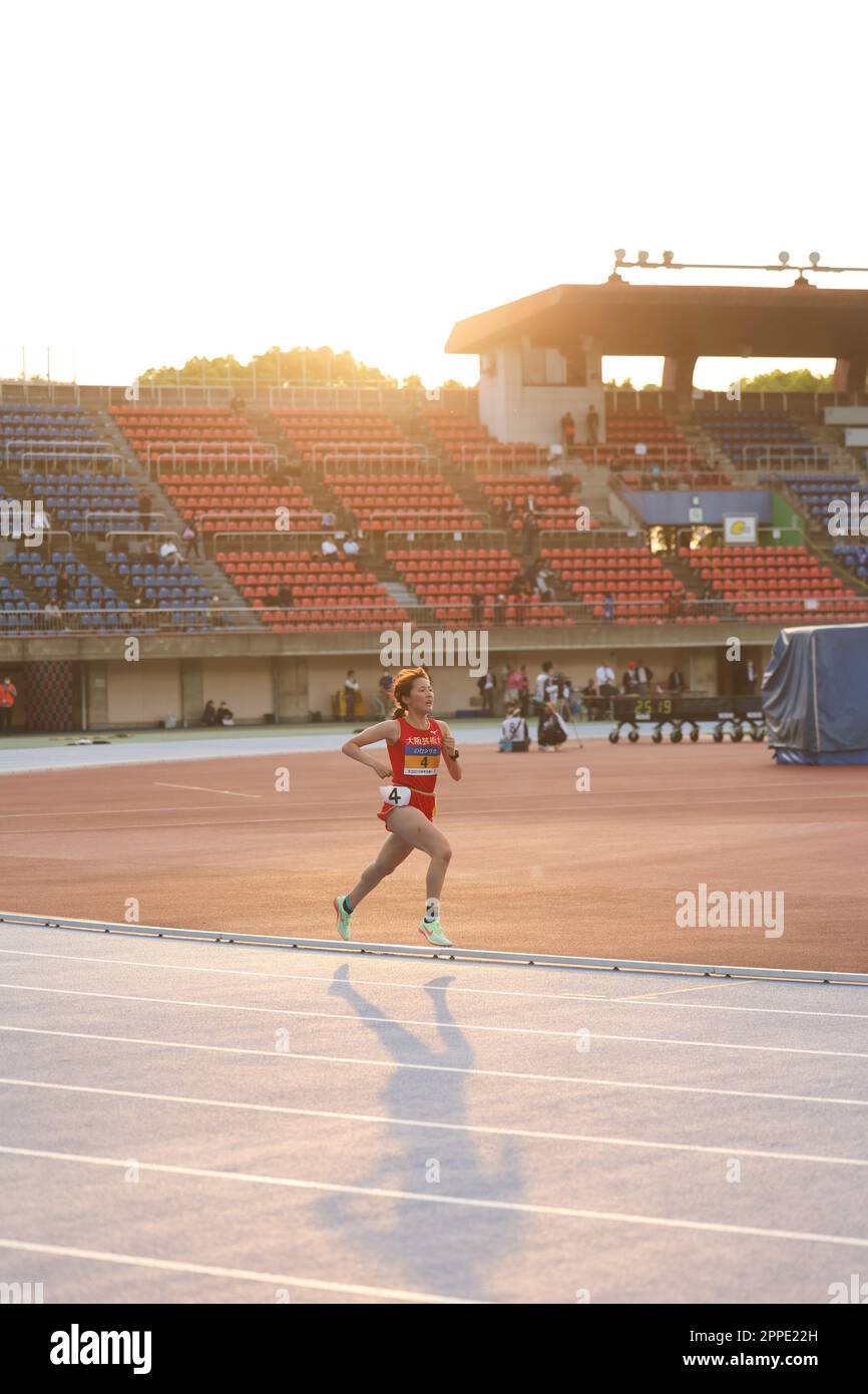 Lemon Gas Stadium Hiratsuka, Kanagawa, Japan. 21st Apr, 2023. Hikaru ...