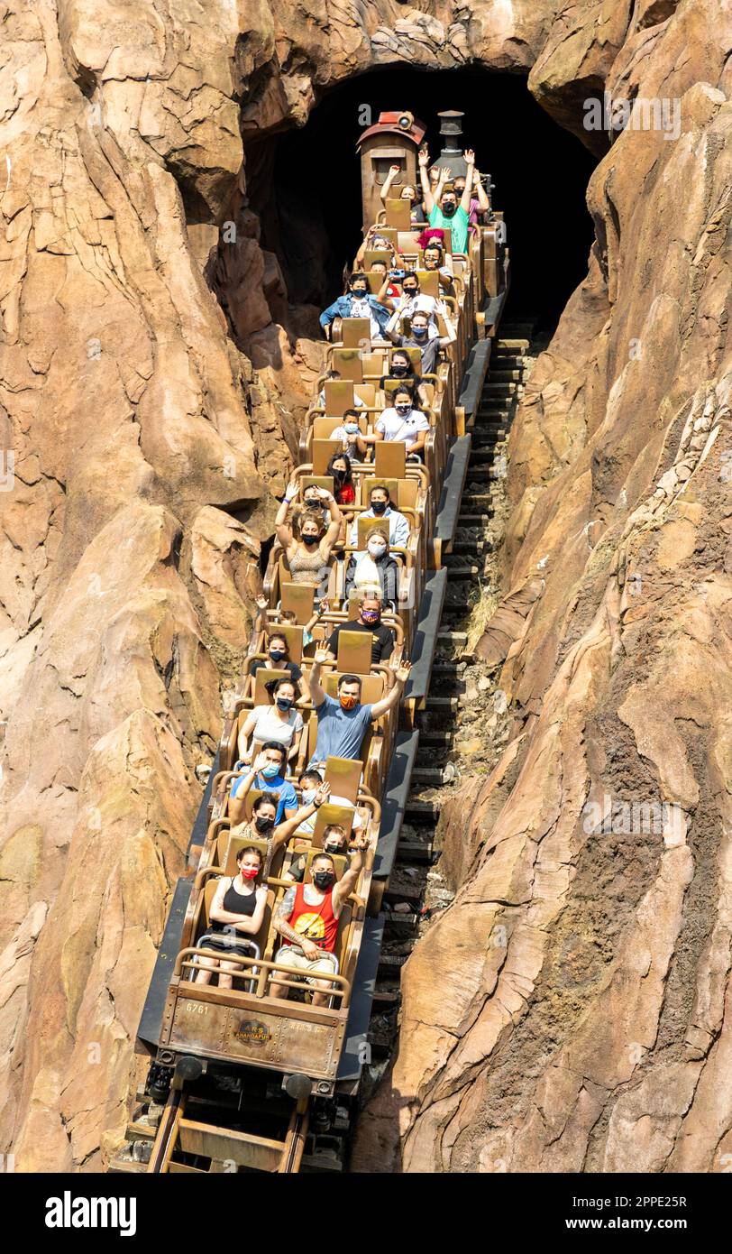 The amazing Everest ride Stock Photo - Alamy