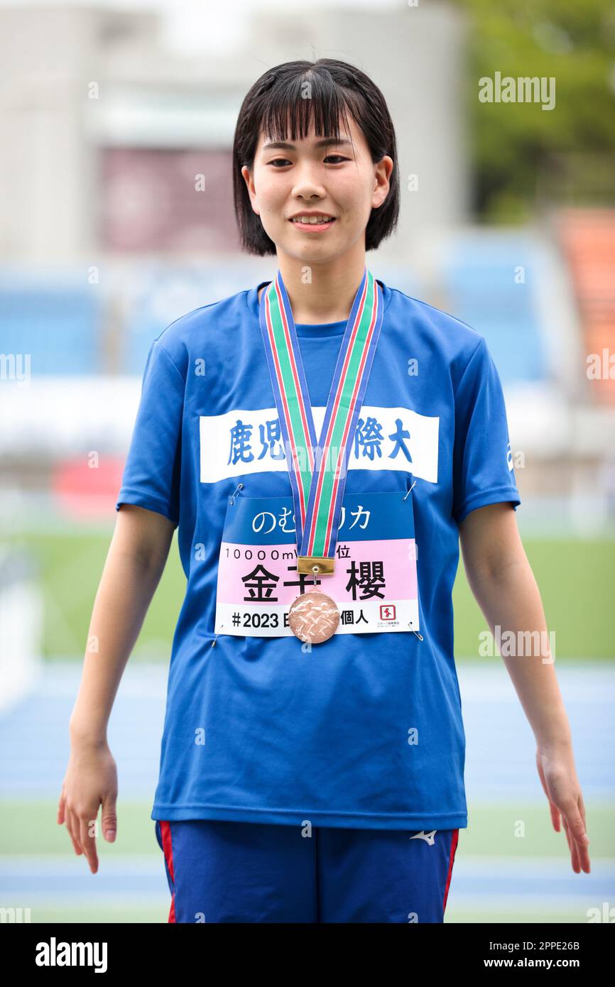 Lemon Gas Stadium Hiratsuka, Kanagawa, Japan. 22nd Apr, 2023. Sakura ...
