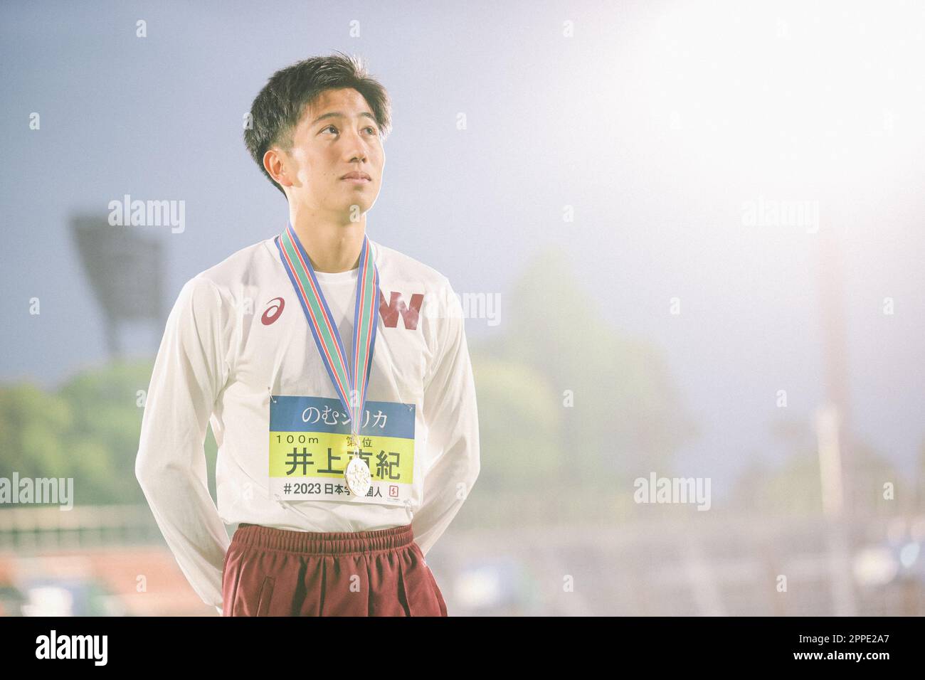 Lemon Gas Stadium Hiratsuka, Kanagawa, Japan. 22nd Apr, 2023. Naoki ...