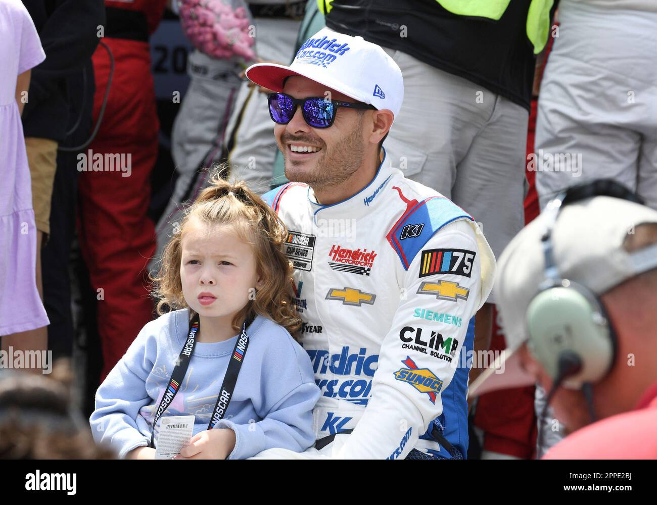 TALLADEGA, AL - APRIL 23: Kyle Larson (#5 Hendrick Motorsports ...