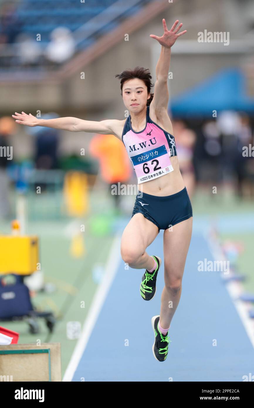 Lemon Gas Stadium Hiratsuka, Kanagawa, Japan. 22nd Apr, 2023. Akari ...