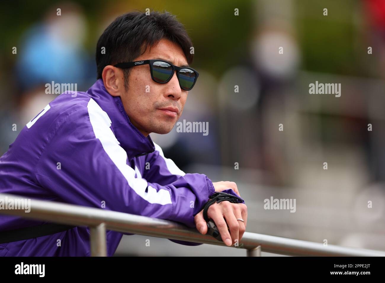 Lemon Gas Stadium Hiratsuka, Kanagawa, Japan. 23rd Apr, 2023. Yuichiro ...