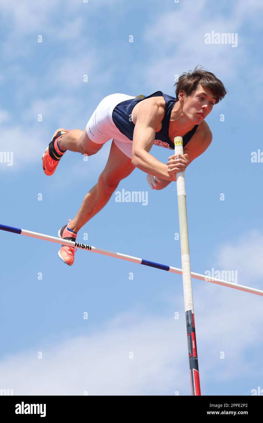 Lemon Gas Stadium Hiratsuka, Kanagawa, Japan. 23rd Apr, 2023. Rui ...