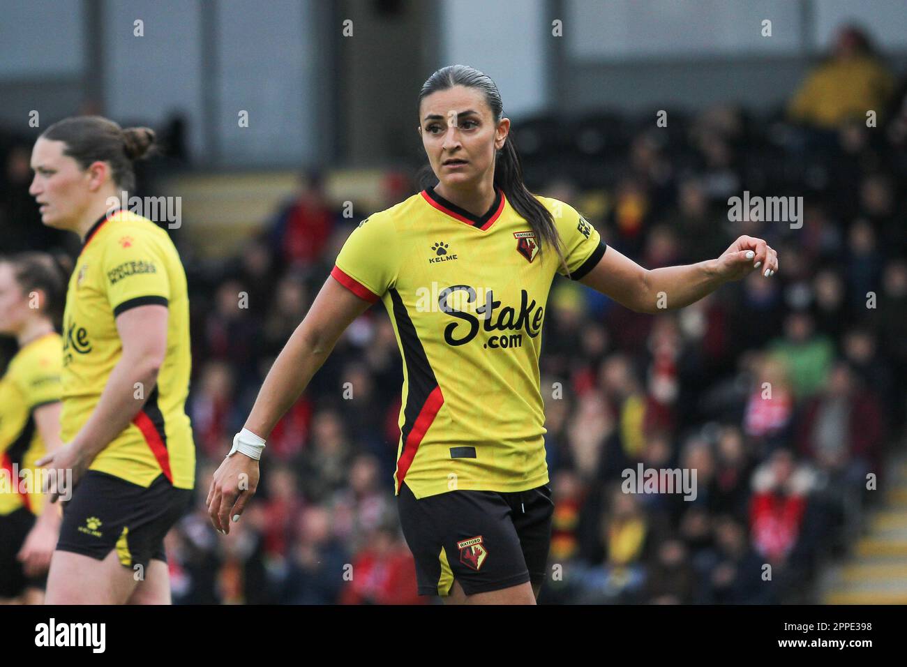 Burton, UK. 23rd Apr, 2023. Pirelli Stadium, Burton, England, April ...
