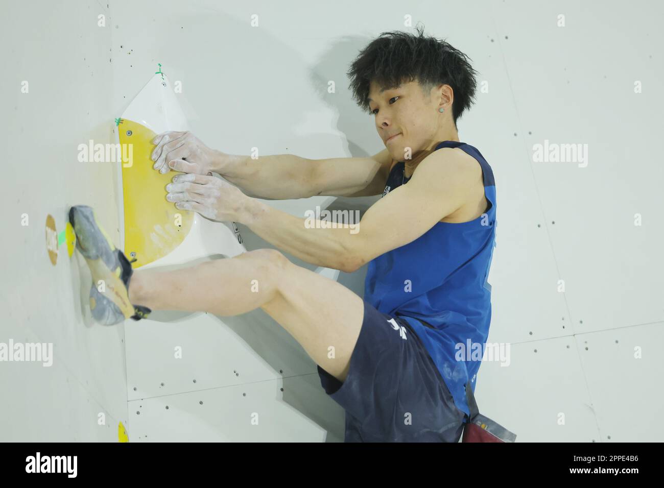 Tokyo, Japan. 21st Apr, 2023. Yuji Inoue (JPN) Sports Climbing : IFSC ...