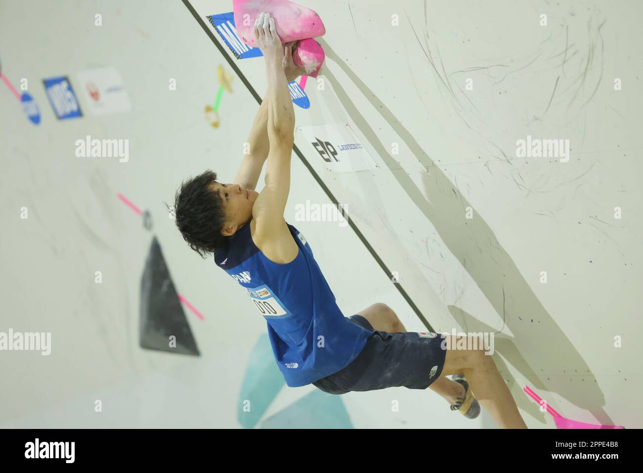 Tokyo, Japan. 21st Apr, 2023. Yuji Inoue (JPN) Sports Climbing : IFSC ...