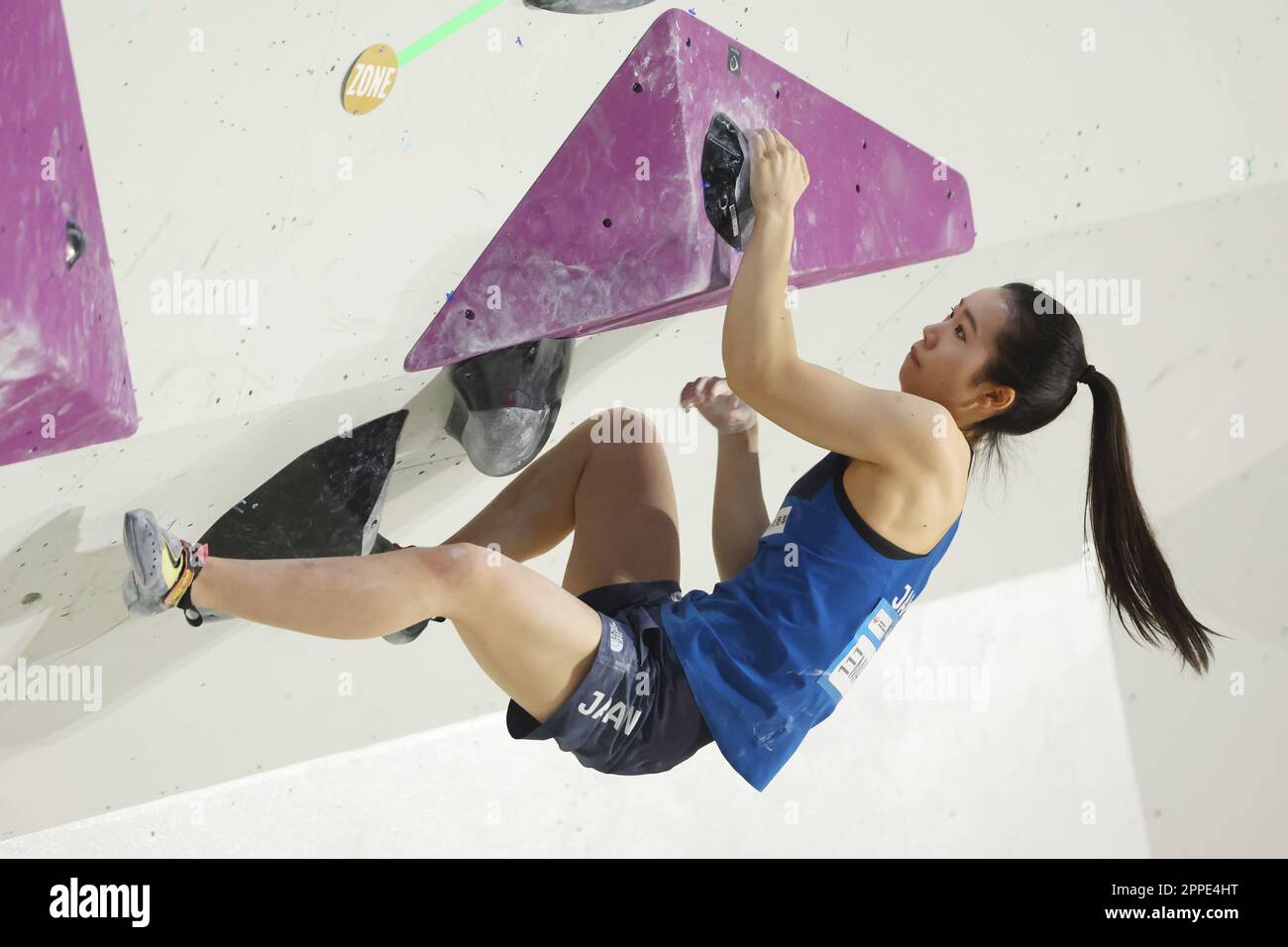 Tokyo, Japan. 22nd Apr, 2023. Anon Matsufuji (JPN) Sports Climbing ...