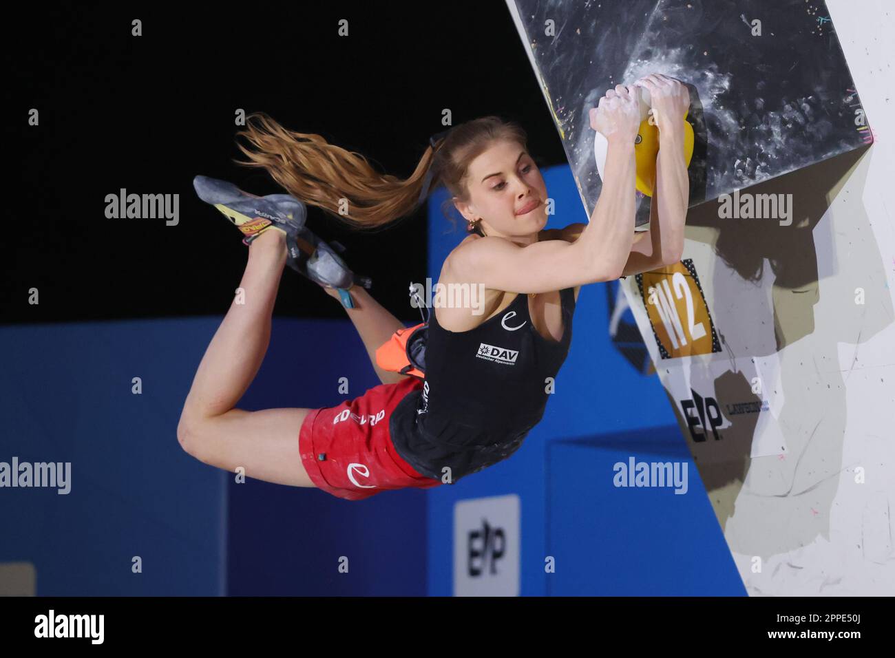 Tokyo, Japan. 22nd Apr, 2023. Hannah Meul (GER) Sports Climbing : IFSC ...
