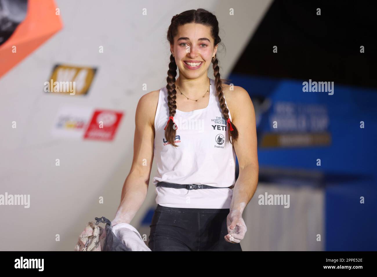Tokyo, Japan. 22nd Apr, 2023. Brooke Raboutou (USA) Sports Climbing ...