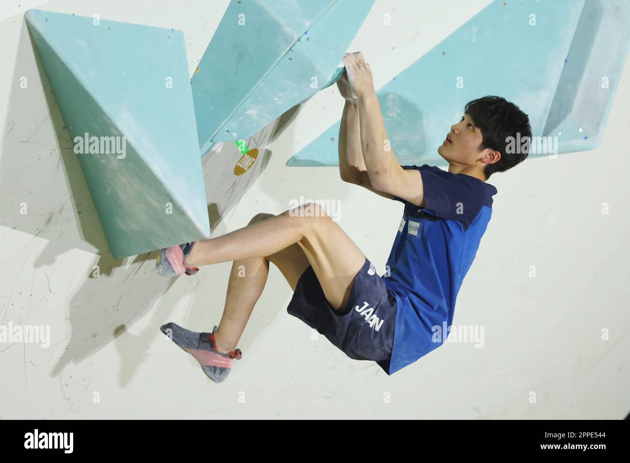 Tokyo, Japan. 23rd Apr, 2023. Sorato Anraku (JPN) Sports Climbing ...