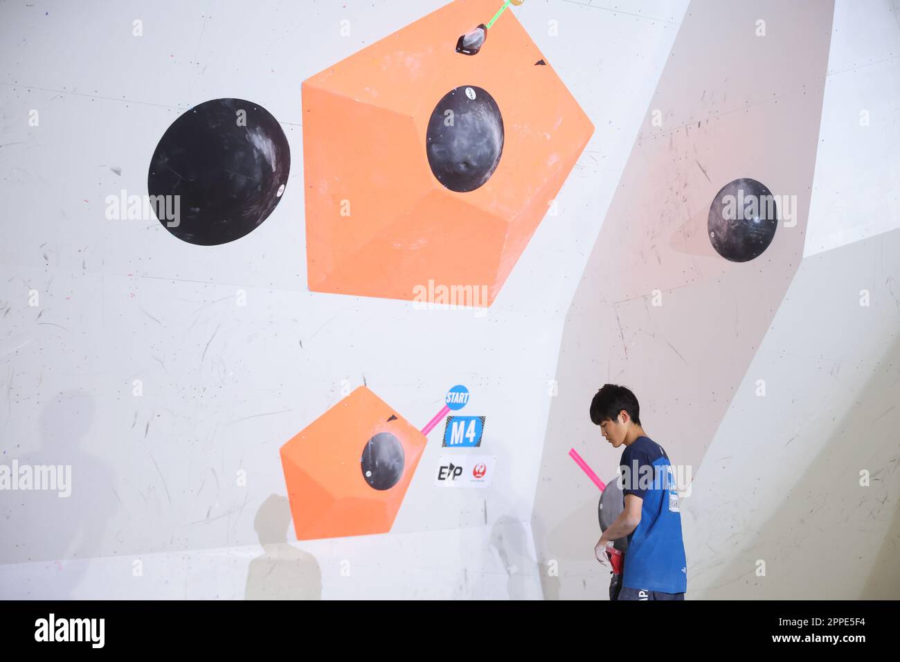 Tokyo, Japan. 23rd Apr, 2023. Sorato Anraku (JPN) Sports Climbing ...