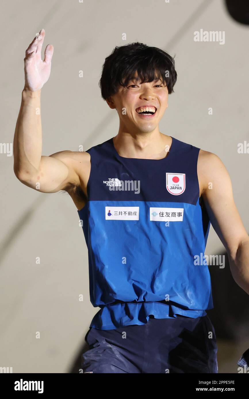 Tokyo, Japan. 23rd Apr, 2023. Kokoro Fujii (JPN) Sports Climbing : IFSC ...