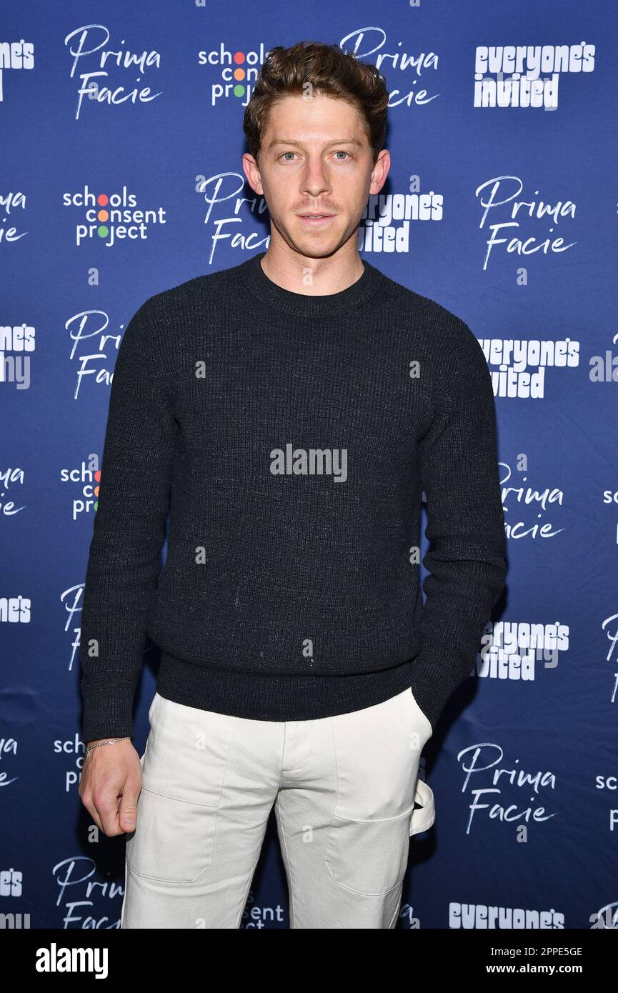 New York, USA. 23rd Apr, 2023. Will Hochman attends "Prima Facie ...