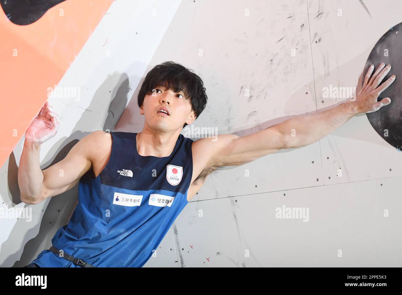 Tokyo, Japan. 23rd Apr, 2023. Kokoro Fujii (JPN) Sports Climbing : IFSC ...