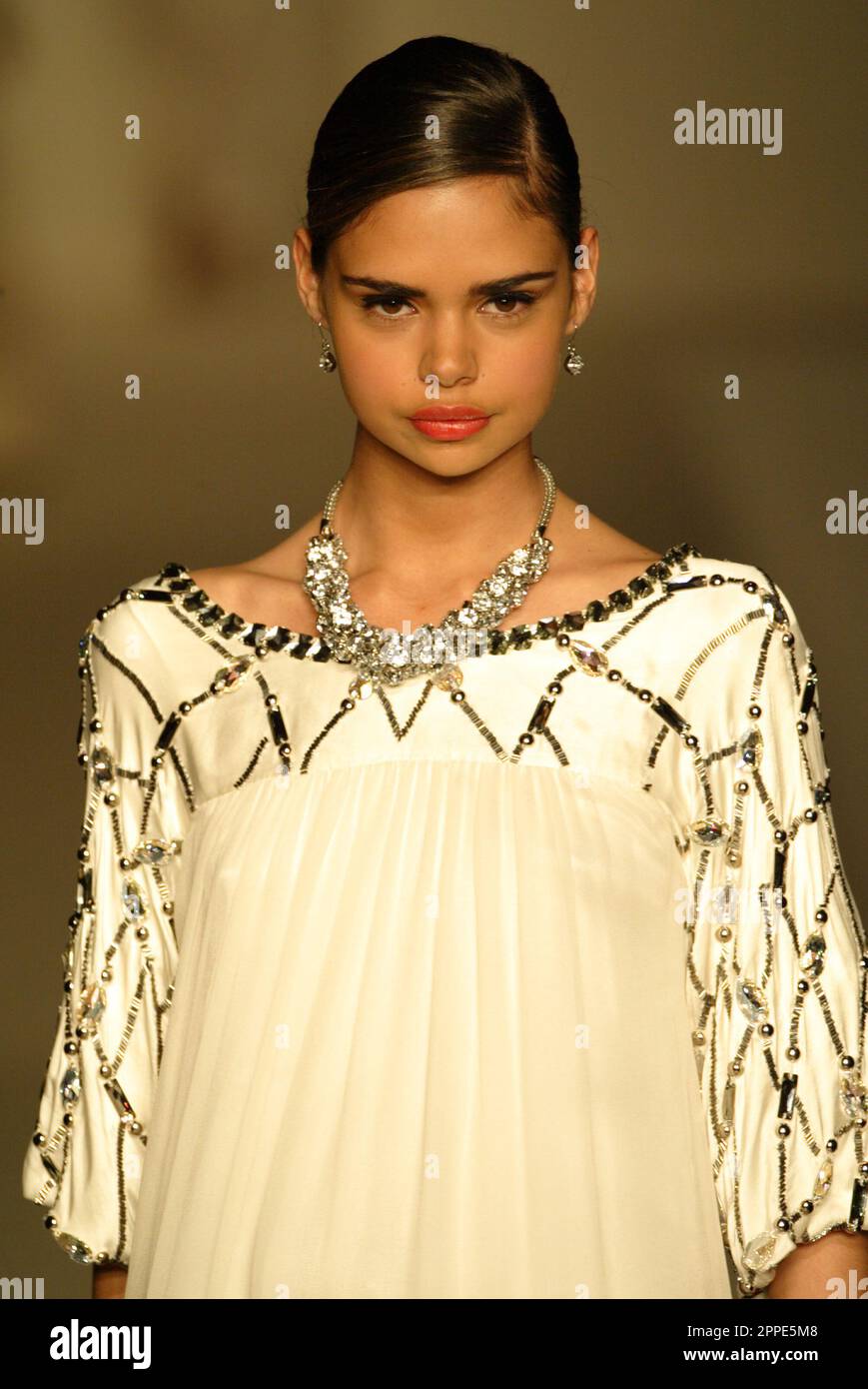 Samantha Harris Designer Charlie Brown's catwalk show on Day Two of ...