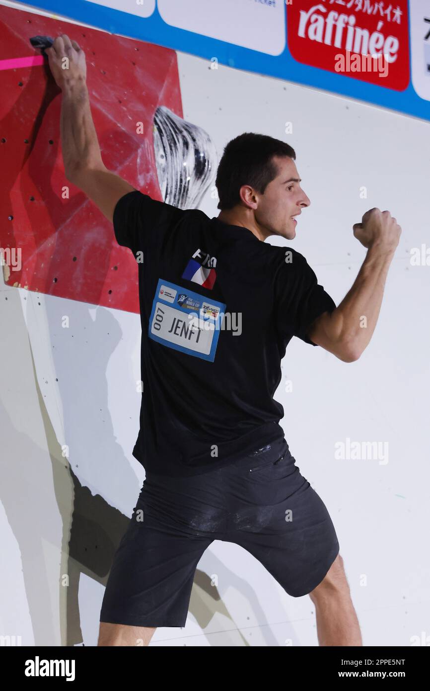 Tokyo, Japan. 23rd Apr, 2023. Paul Jenft (FRA) Sports Climbing : IFSC ...