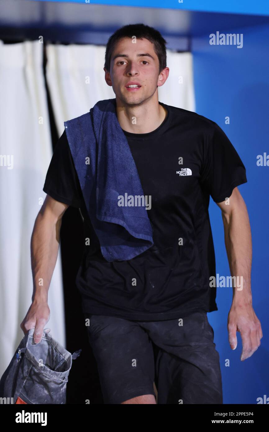 Tokyo, Japan. 23rd Apr, 2023. Paul Jenft (FRA) Sports Climbing : IFSC ...