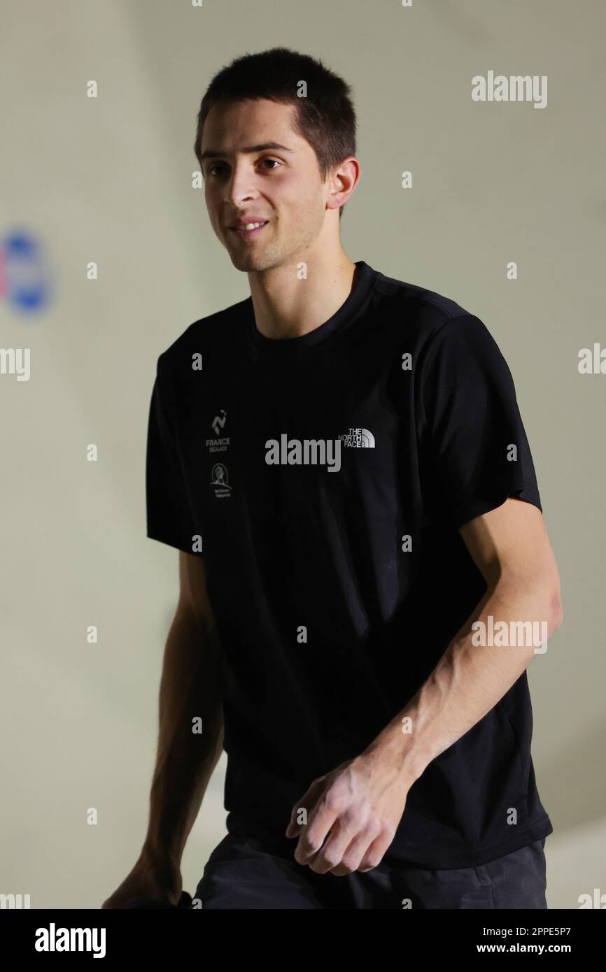 Tokyo, Japan. 23rd Apr, 2023. Paul Jenft (FRA) Sports Climbing : IFSC ...