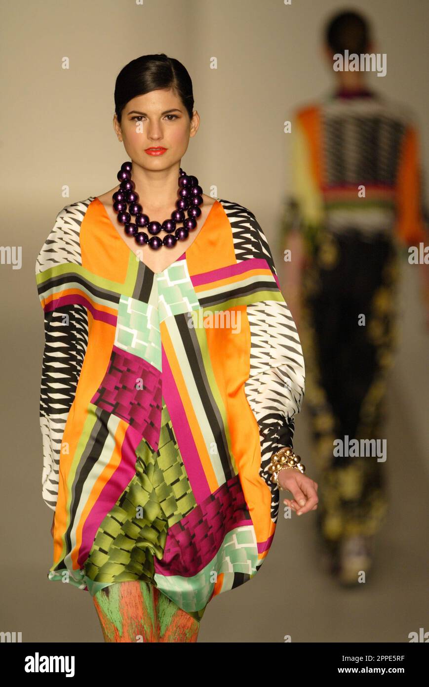 Model Designer Charlie Brown's catwalk show on Day Two of Rosemount ...