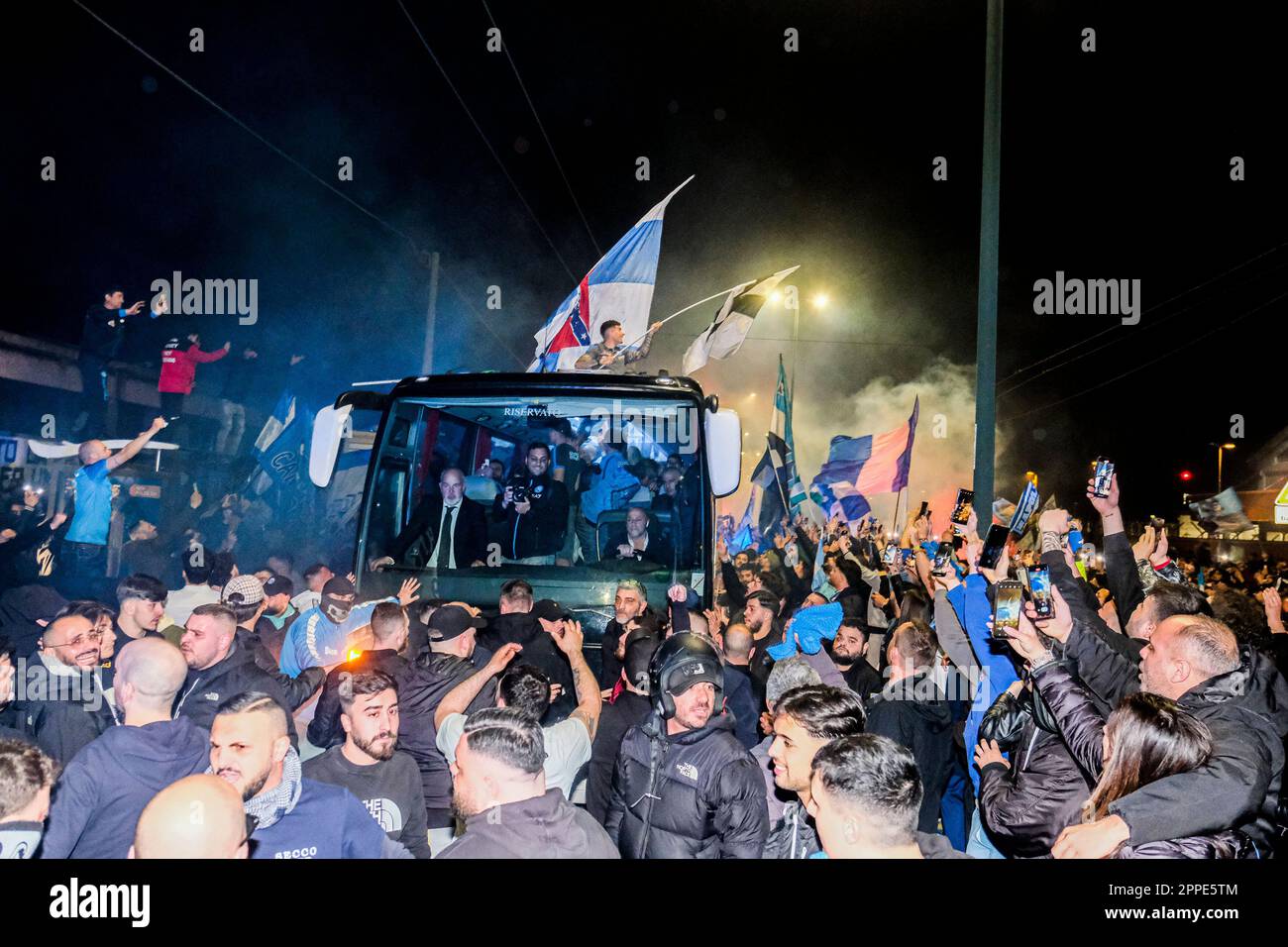 The city is in celebration, thousands of people have poured into ...