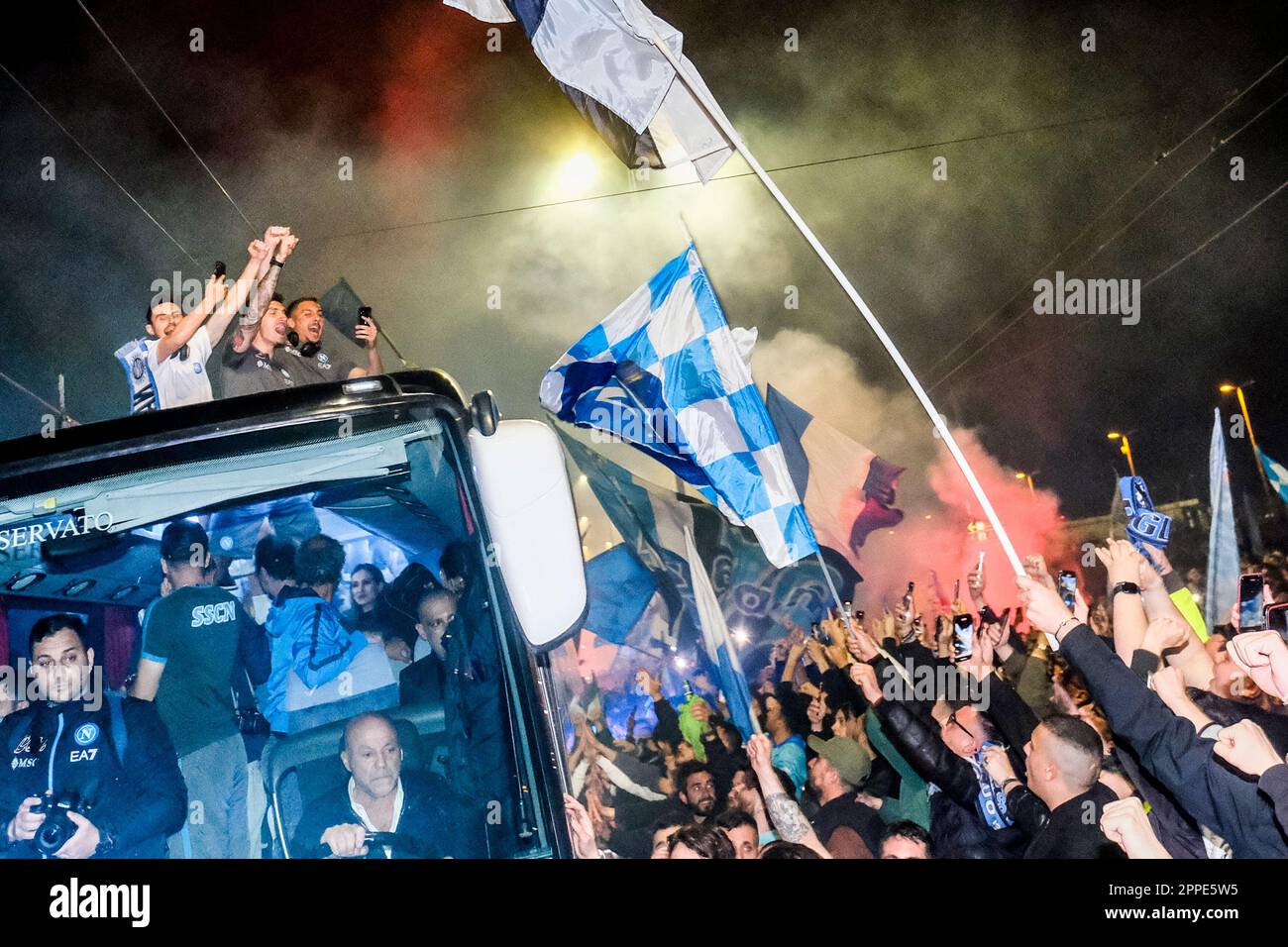 The city is in celebration, thousands of people have poured into ...