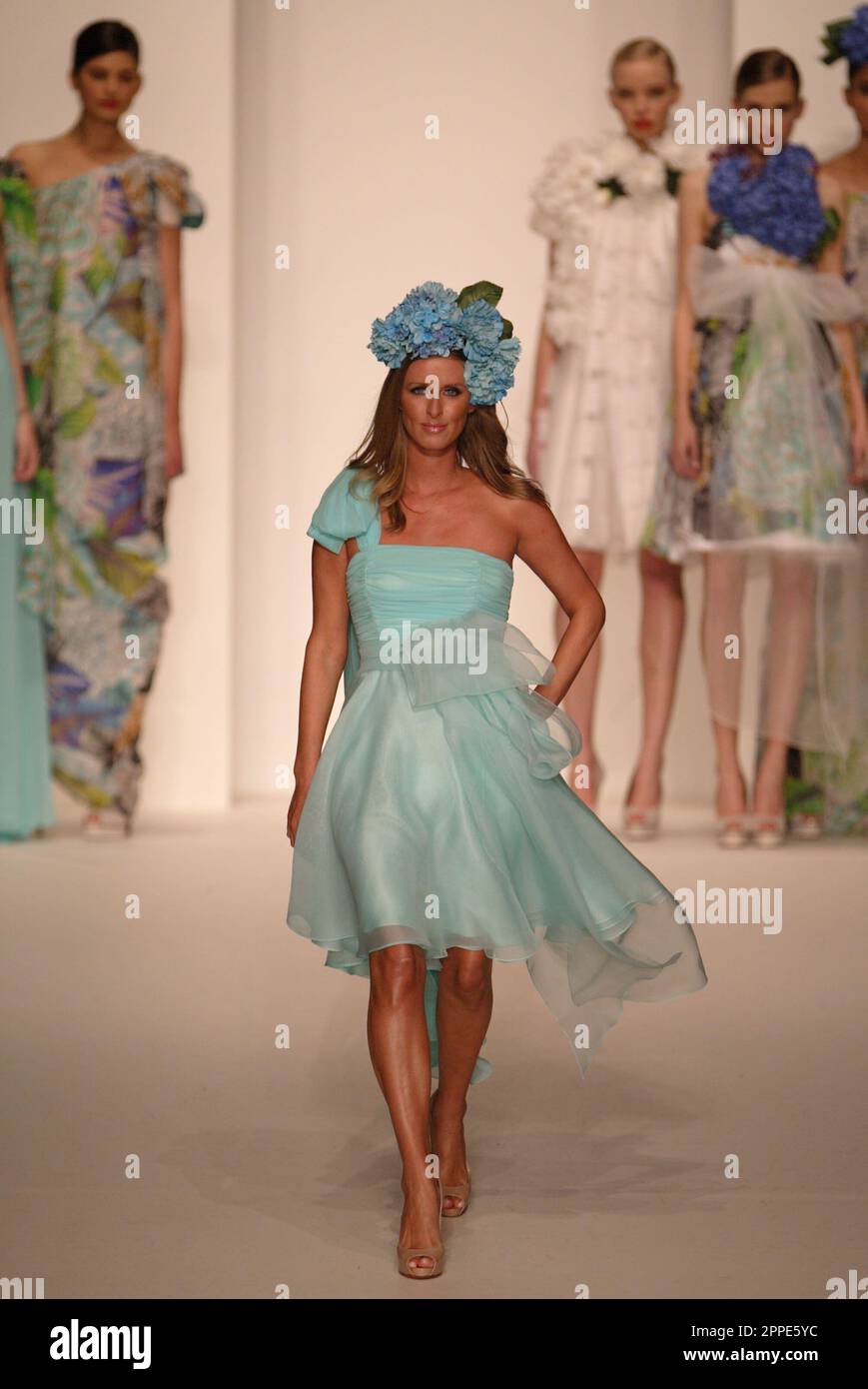 Nicky Hilton Designer Charlie Brown's catwalk show on Day Two of ...